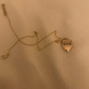 Custom Engraved Sea Shell Locket Necklace/ Personalized | Etsy