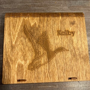 Personalized Duck Call Box Custom Duck Hunter Box Hunting - Etsy