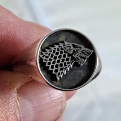 Stunning Human Face Silver Ring-sterling Silver Head Ring Polygon Face ...