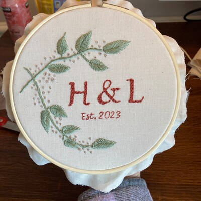 Custom DIY Baby Name Embroidery Kit / Baby Name Sign - Etsy