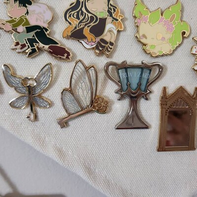 Yule Ball Dress Enamel Pins - Etsy UK