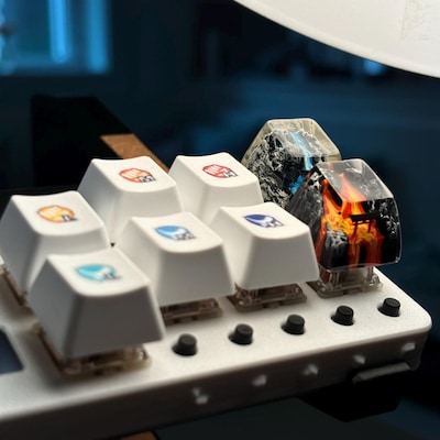 Galaxy Spacebar Keycap, Space Bar Keycap, Gravity in Interstellar Space ...