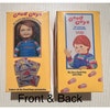 Child's Play Chucky Doll Box Ships to You Cut, With Fold Lines Scored ...