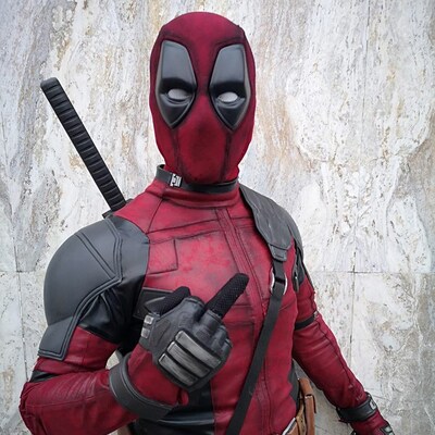 Deadpool Shoulders Pads - Etsy