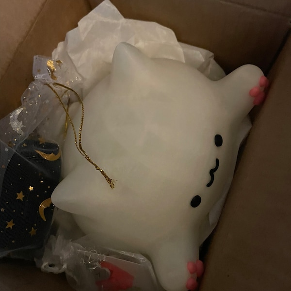 Adorably Kawaii Bango Cat Desk Toy and Decor - Etsy