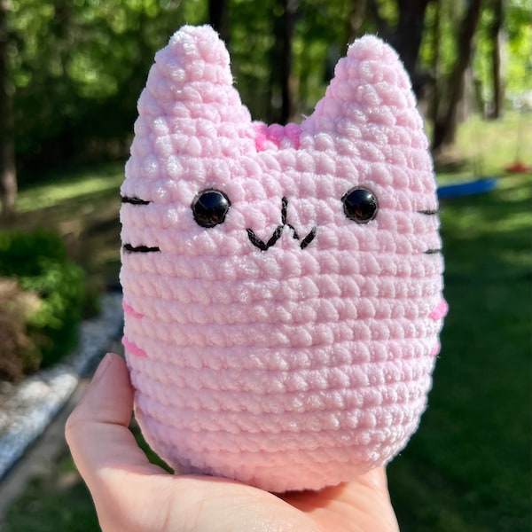 Crochet Cat With Heart Pattern - Amigurumi Animal PDF - Etsy
