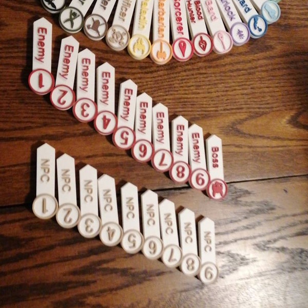 D&D DM Screen Custom Initiative Tracker - Dungeons and Dragons - Etsy