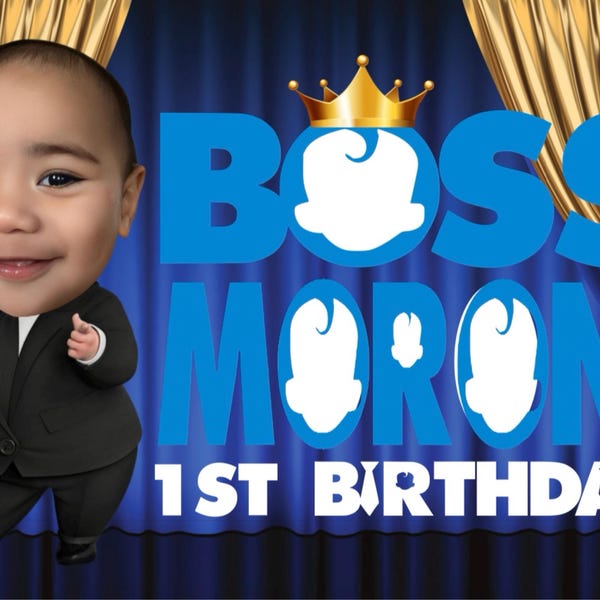 Customized Boss Baby Theme Floor Standee ( DIGITAL PRODUCT ONLY) - Etsy