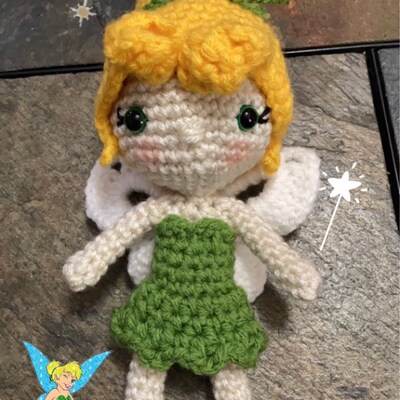 PDF: Tinker Bell Inspired Amigurumi Doll Crochet Pattern by ...