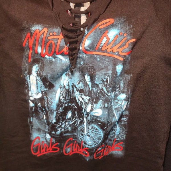 Motley Crüe Bleached Distressed Shirts Dress or Top Band Tee S-3XL - Etsy