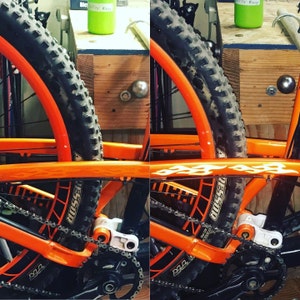 Set of 4 Flames Decal Set, Retro Flame Motorcycle Helmet Stickers Kit ...