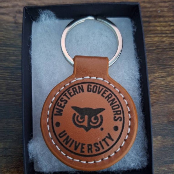 Custom University Logo Keychains Handmade Personalized GRADUATION Gift ...