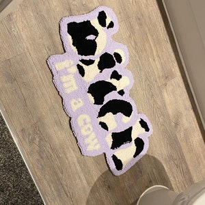 Self Love Tufted Rug / %100 Handmade | Etsy