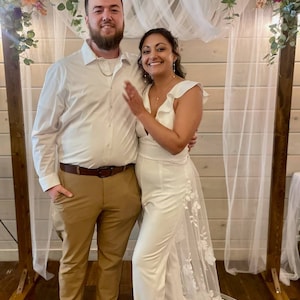 Rio Open Front Horsehair Detachable Train, Removable Train With ...