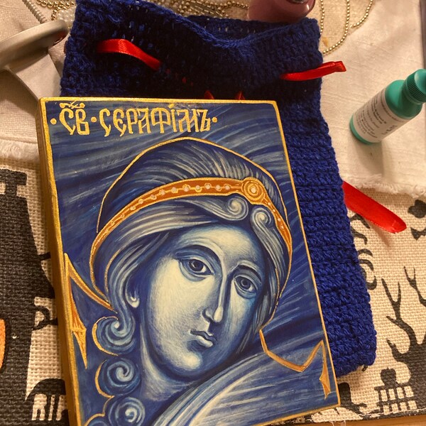 Hand-painted Icon of Saint Ionah - Jonah the Son of Amittai or Jonas - Etsy