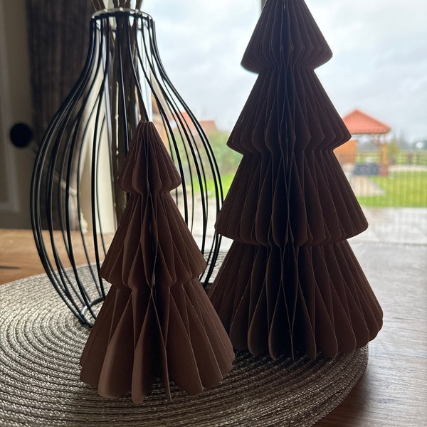Paper Christmas Tree, Sustainable Paper Christmas Tree, Table ...