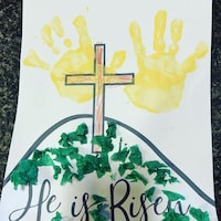 April Showers Bring May Flowers Art Craft Printable Spring Activities ...