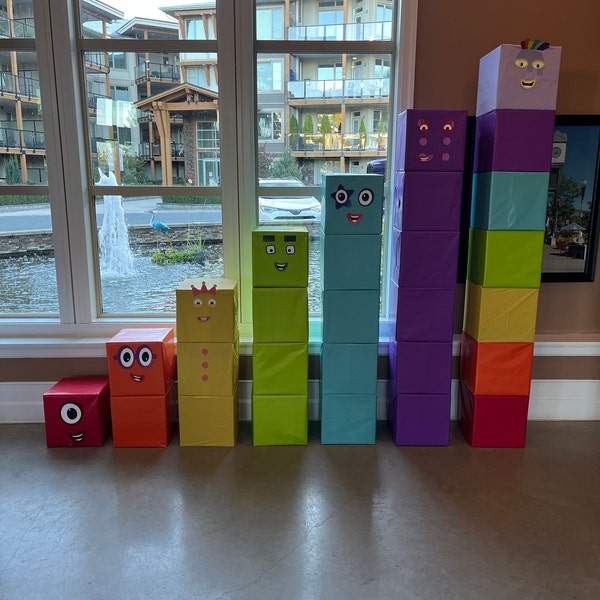 Numberblocks Glasses #3 Party Favor/photo Prop Svg, Png - Etsy