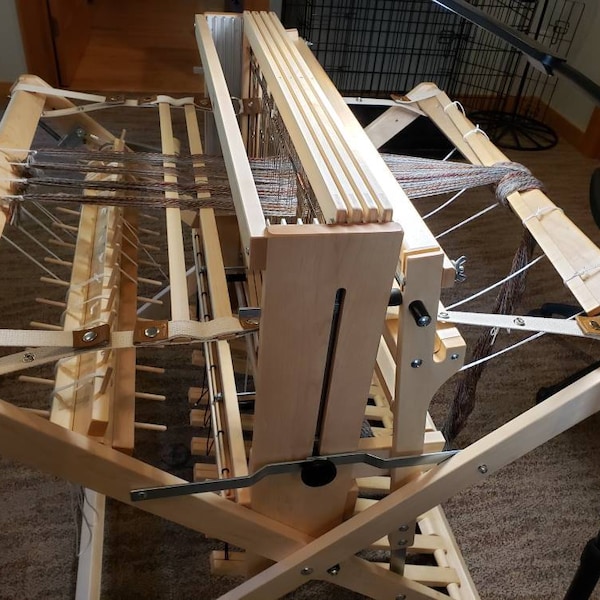 Weaving Floor Loom Warping Helpers: Adjustable Lease Stick Connectors ...