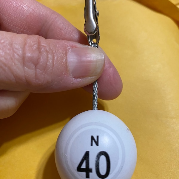 BINGO Ball Ticket Holders - Etsy