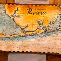 Shipwreck Map of the Gulf of Mexico Artwork 15 X 19, Shipwrecks ...