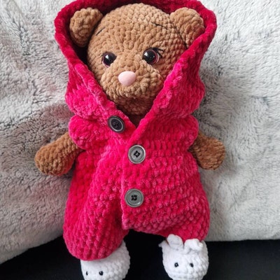 Teddy Bear Devil Crochet Pattern Amigurumi Halloween Lucifer the Fallen ...