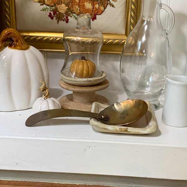Hand Made Ceramic Stoneware Mini Miniature Pumpkin Pumpkins Fall Decor ...