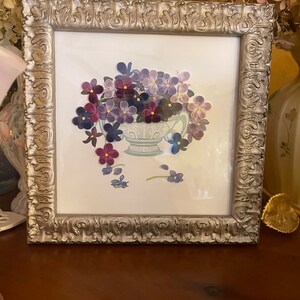 Eclectic Picture Frames Colorful Ridges Funky Decor Vintage Lime Green ...