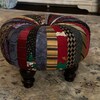 Custom Tuffet Stool Made With YOUR TIES! - Etsy