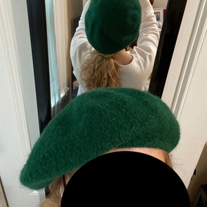 Outlander Scottish Tam Bonnet, Hand Knit Felted Highlands Wool, 12 ...