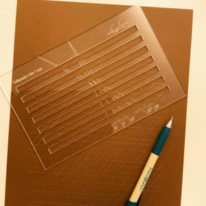 Calligraphy Ruler - Etsy