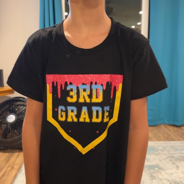 Custom Drip Back to School Boys Shirt, Personalized Kid Name Shirt, Kindergarten Shirt, First ...