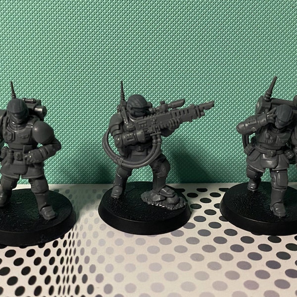 Space Knights ODST Back Pack Scifi Miniature Tabletop Wargaming - Etsy