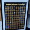 100 Musicals Scratch off Poster - Etsy UK