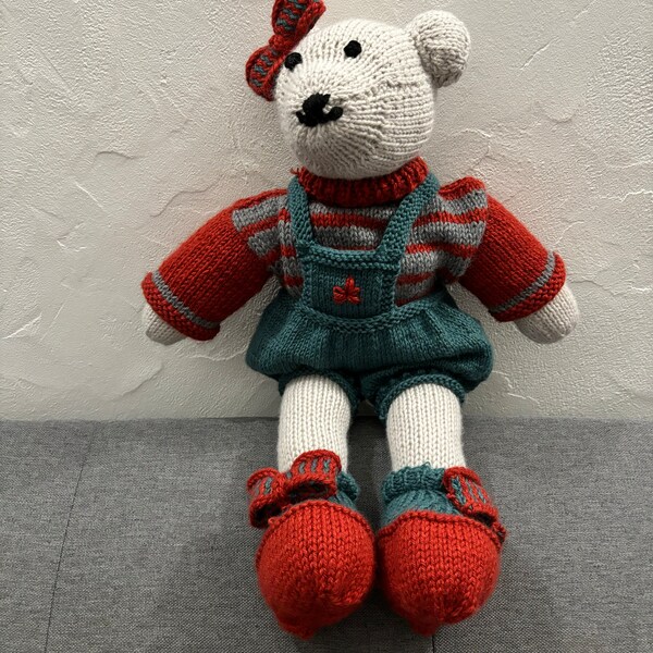 BO Rabbit / Bunny Toy Knitting Pattern / Lapland Visitors Part 1 / Plus ...