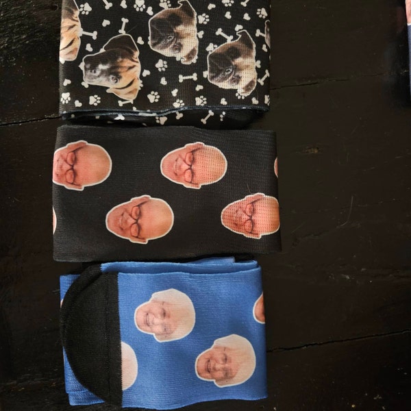 Custom Dog Socks, Personalized Pet Photo Socks, Customized Cute Dog ...