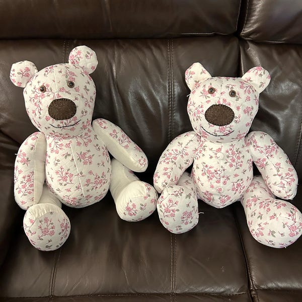 Clothes for Teddies, Sewing Pattern for Hoodie, Pdf Pattern, Memory ...