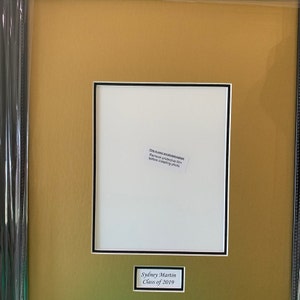 16x20 Signature Mat Kit WITH Frame. Silver, Gold, White and Black ...