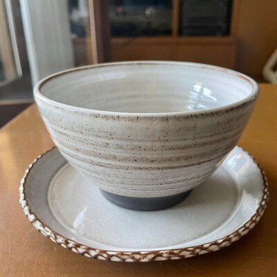 Rustic Ceramic Bowl, Pottery Breakfast Bowl, Not Perfect Ceramic ...