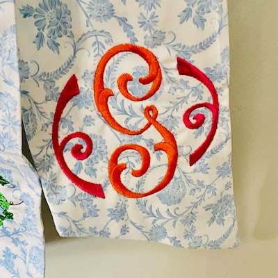 6 Sizes Split Soccer Monogram Applique Embroidery Designs - Etsy