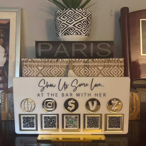 Artist Sign, Self Adhesive, Acrylic Plaque, Personalized Gallery Wall ...