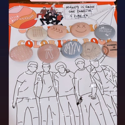 One Direction Coloring and Activity Book Directioner 1d Fan - Etsy