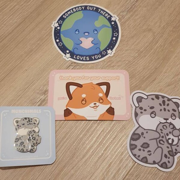 Cute Bearded Dragon Munchimal Kawaii Reptile Animal Large Gloss Vinyl ...