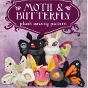 Moth & Butterfly Plush Sewing Pattern .pdf Tutorial Luna Monarch Poodle ...