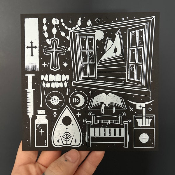 Coraline Bookmark | Neil Gaiman | Fantasy Horror Bookmark | Other ...