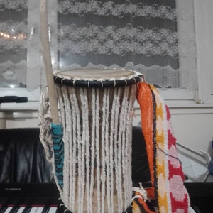 Authentic Nigerian Talking Drum Iya-ilu Bata Double Sided Bata - Etsy