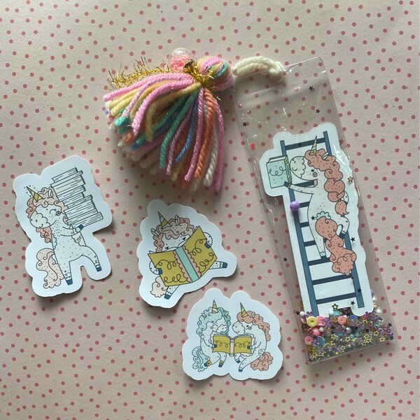 Shaker Bookmark - Confetti Bookmark - Reading, Kids, Teacher, School - Etsy