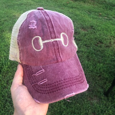 Horse Bit Equestrian Embroidery Design Horsebit Snaffle Bit Frame ...