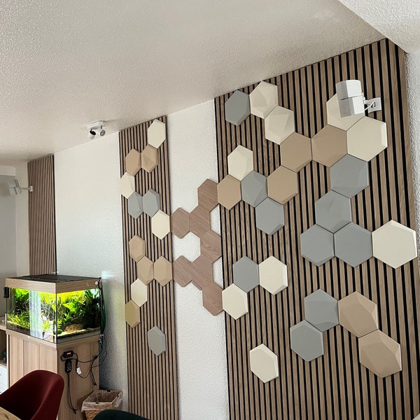 UPHOLSTERED WALL PANELS Square 30x30cm Cushion Wall Panel, Adhesive ...