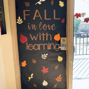 Fall in Love With Learning Bulletin Board Cutouts Decor - Etsy